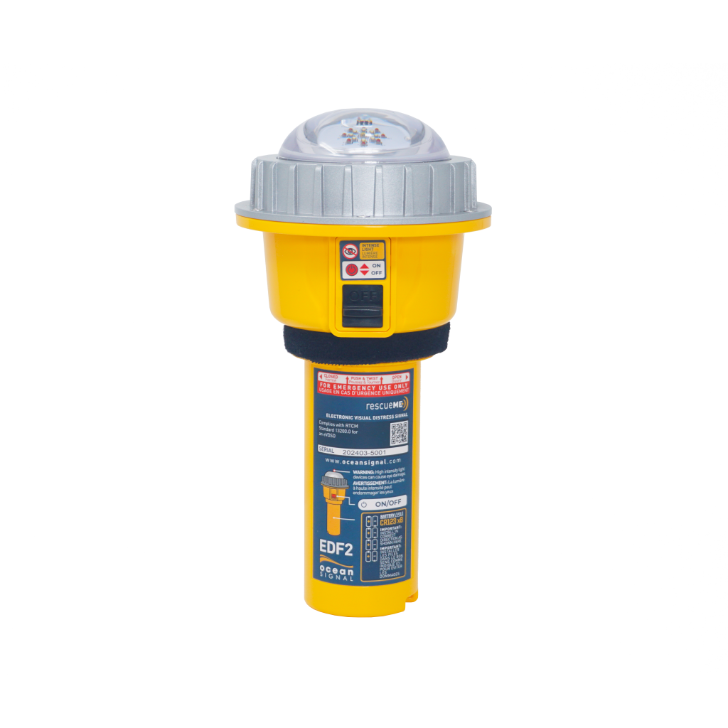 rescueME EDF2 Flare - Ocean Signal EDF2 Electronic Boat Flare USCG RTCM ...