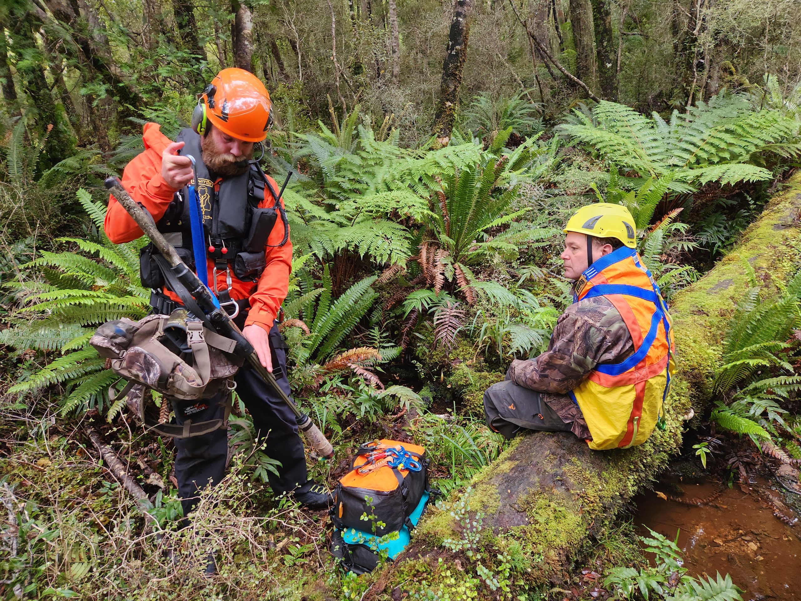 Search and Rescue Helicopter Saves Wellington Hunter After Severe Leg ...